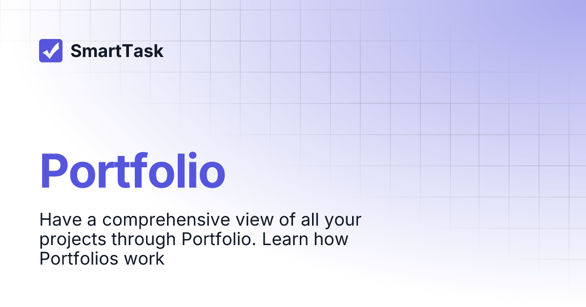 Portfolio | SmartTask